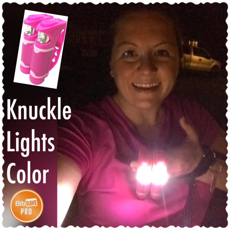 Knuckle Lights Color | A BibRavePro Review - Adventures By Katie